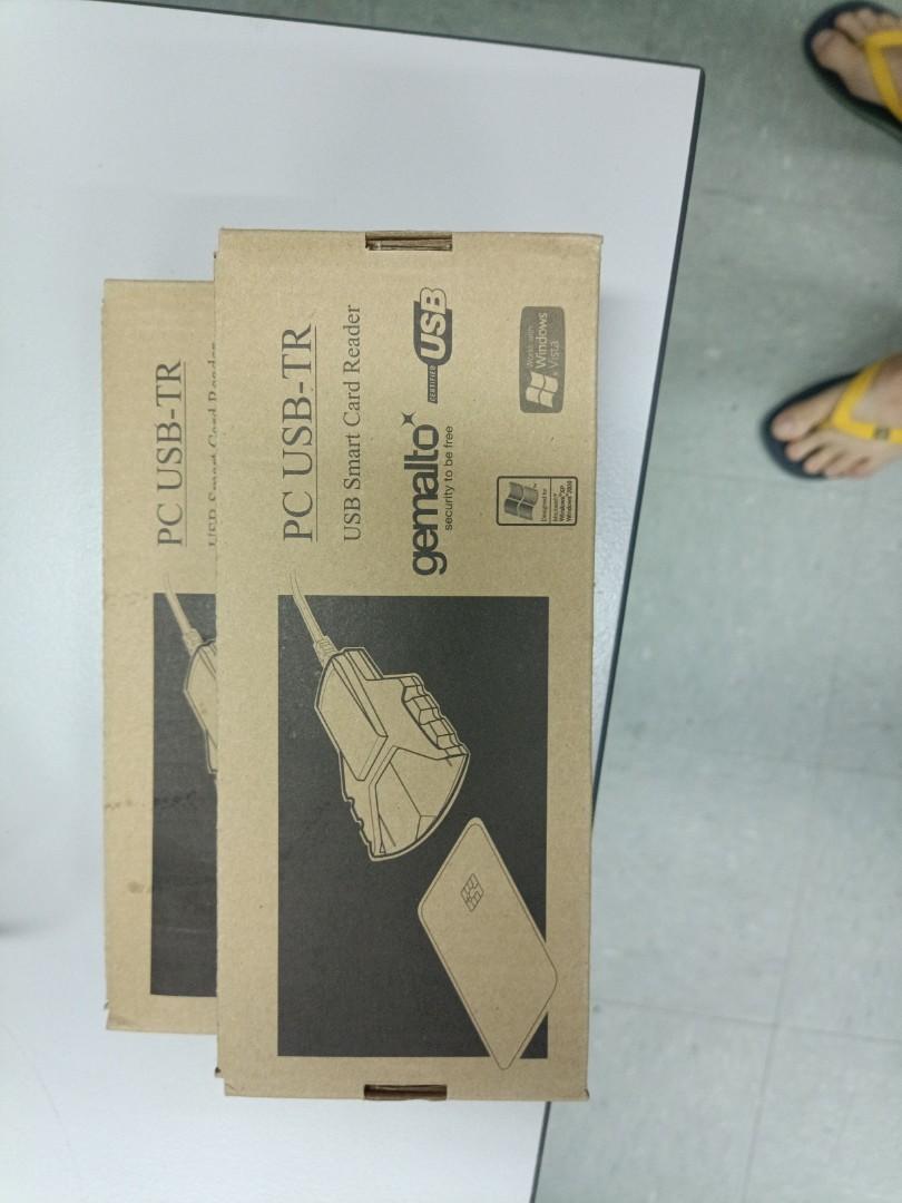 PC USB-TR Smart card reader, Computers & Tech, Parts & Accessories ...