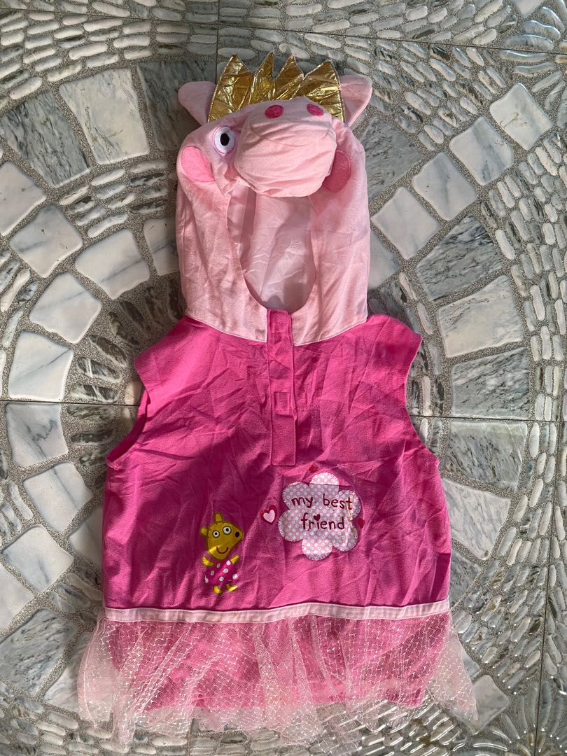 Peppa pig & George costume, Babies & Kids, Babies & Kids Fashion on ...