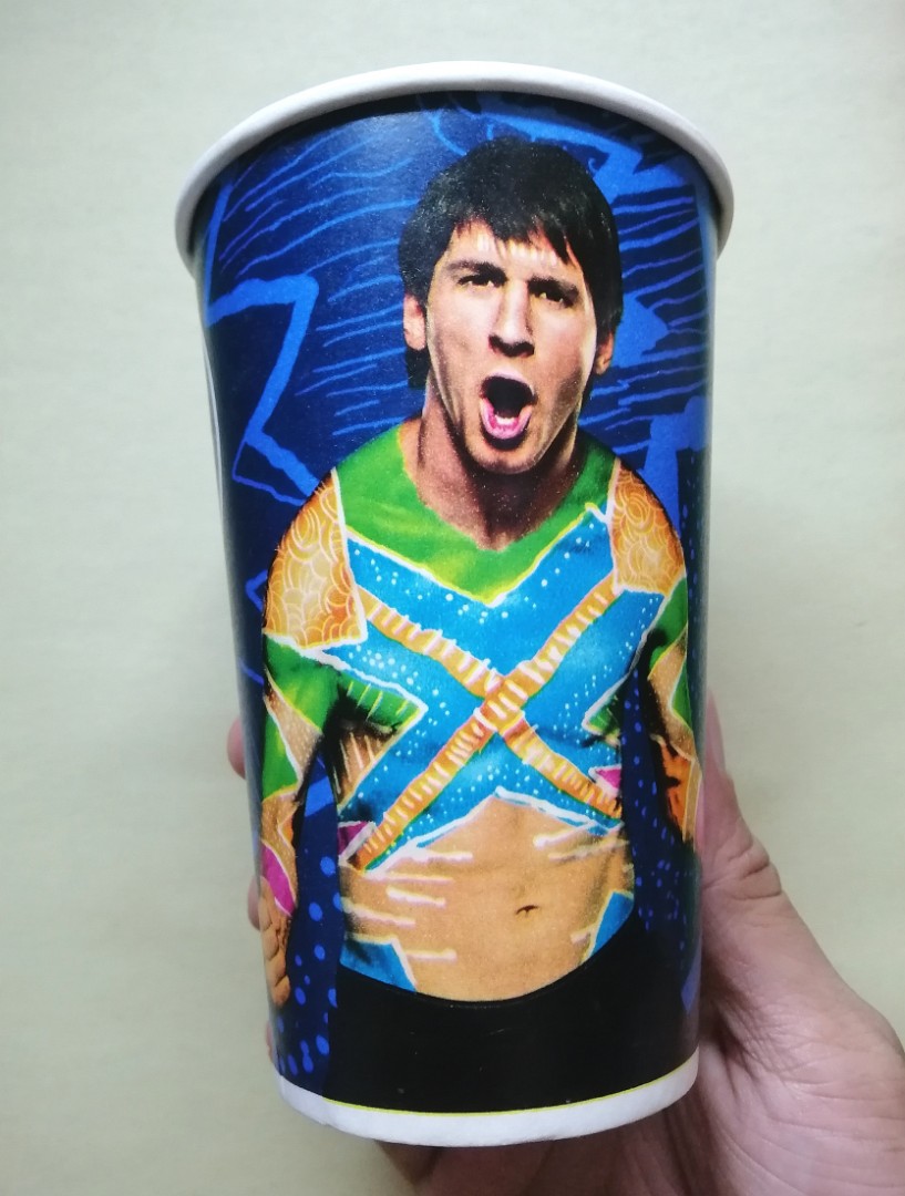 PEPSI PAPER CUP " MESSI " - 2010, Hobbies & Toys, Collectibles ...