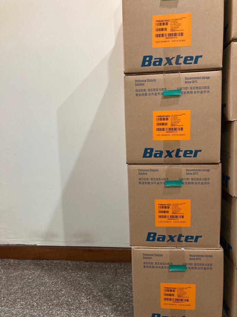 Baxter Peritoneal dialysis, Health & Nutrition, Medical Supplies ...