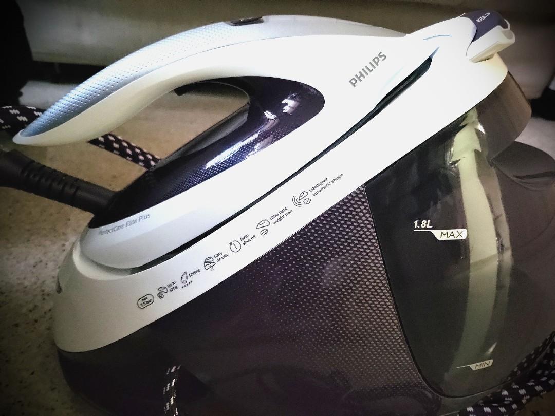 Philips PerfectCare Elite Plus Steam Iron, TV & Home Appliances, Irons ...