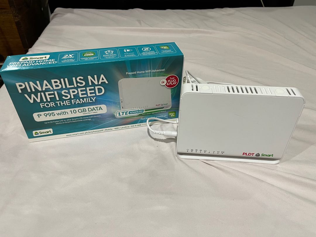 PLDT smart prepaid home wifi advanced, Computers & Tech, Parts ...