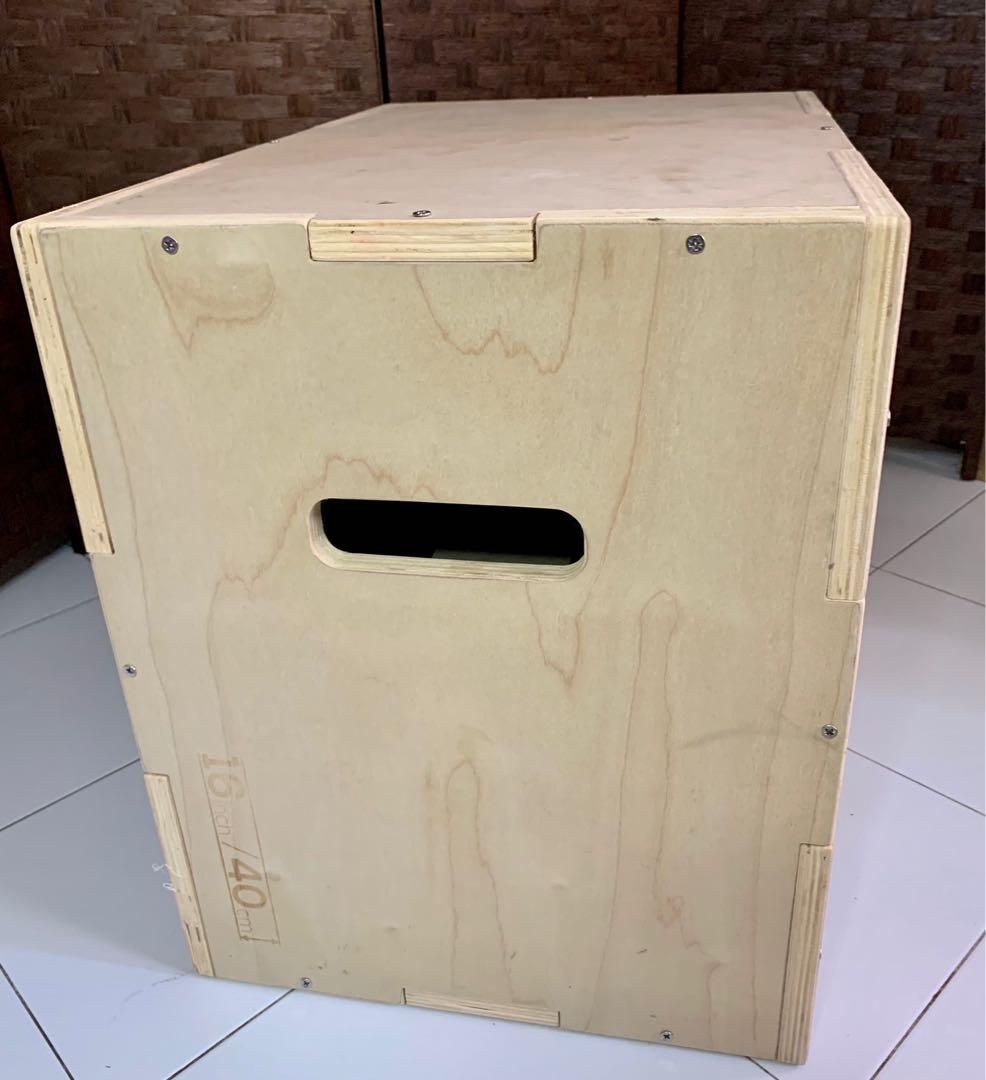 Plyometric Box, Decathlon Fitness Jump Box Domyos, Sports Equipment ...