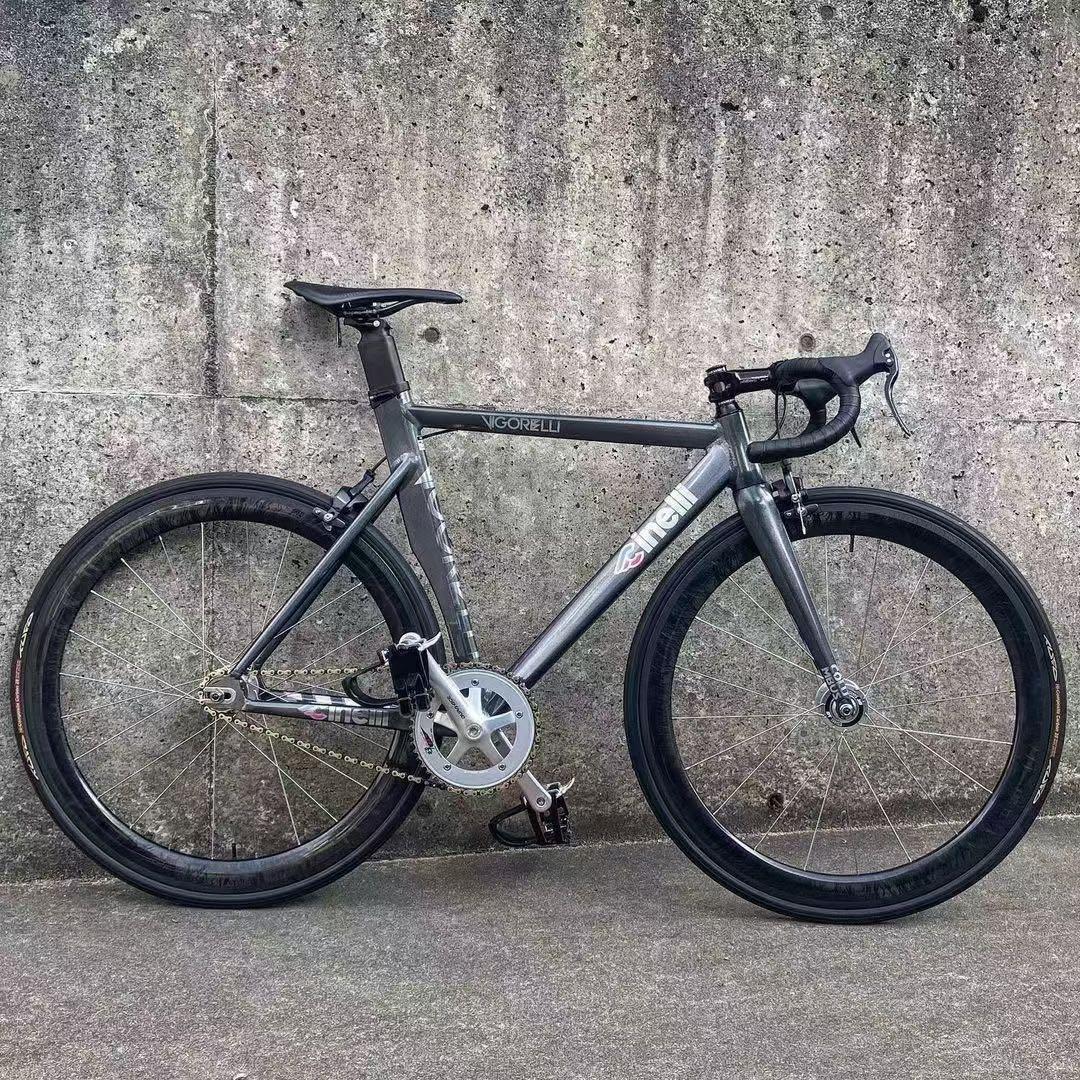 [PO] CINELLI VIGORELLI FIXIE FRAMESET fixie track bike single gear ...