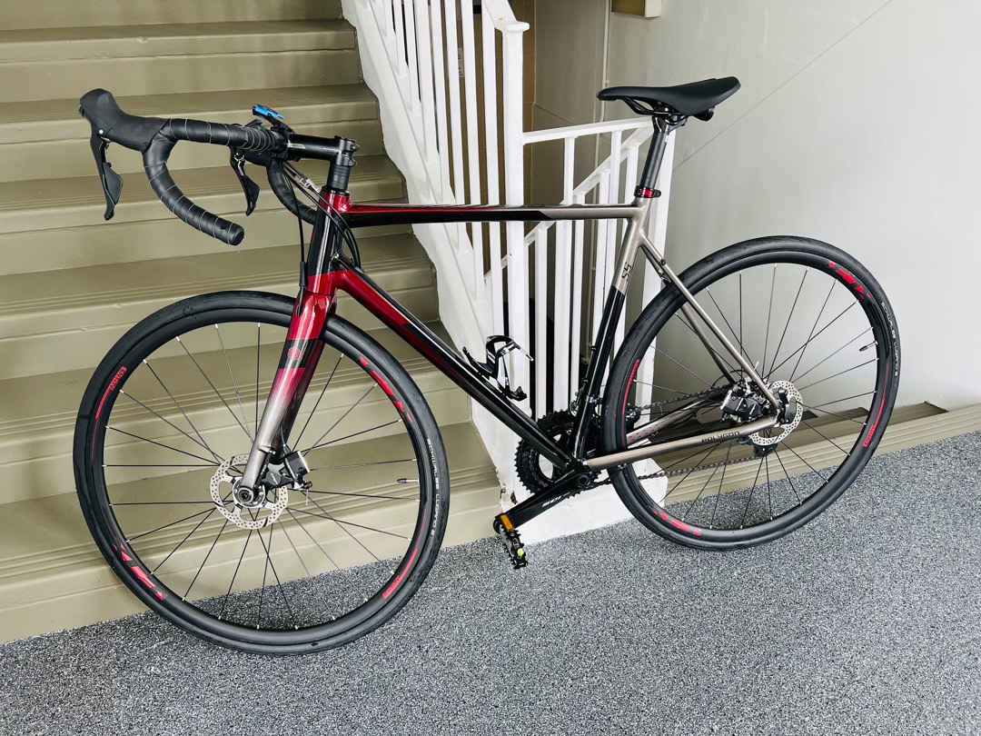 Polygon Strattos S5 Disc (2021), Sports Equipment, Bicycles & Parts ...