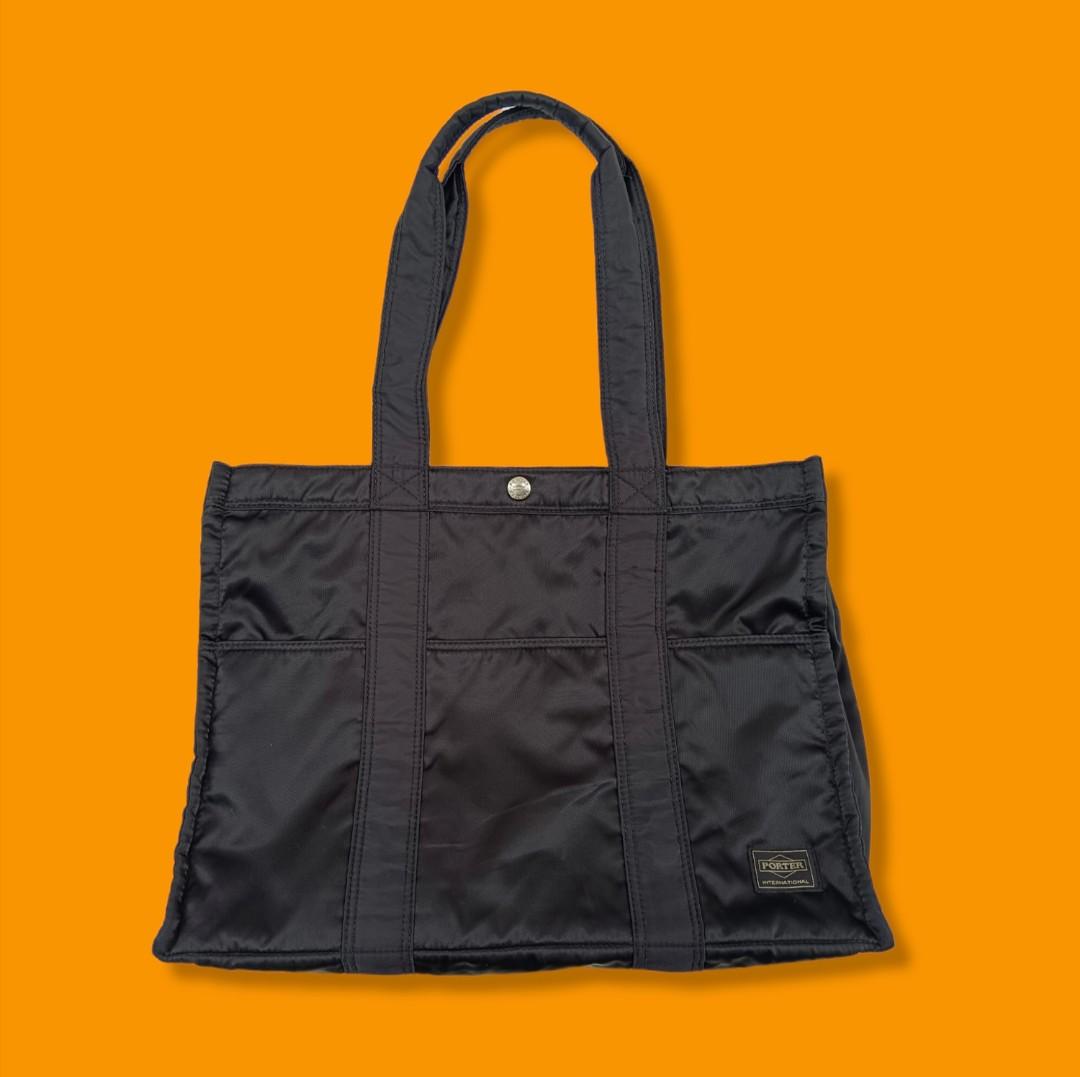 Porter tote bag black, Luxury, Bags & Wallets on Carousell
