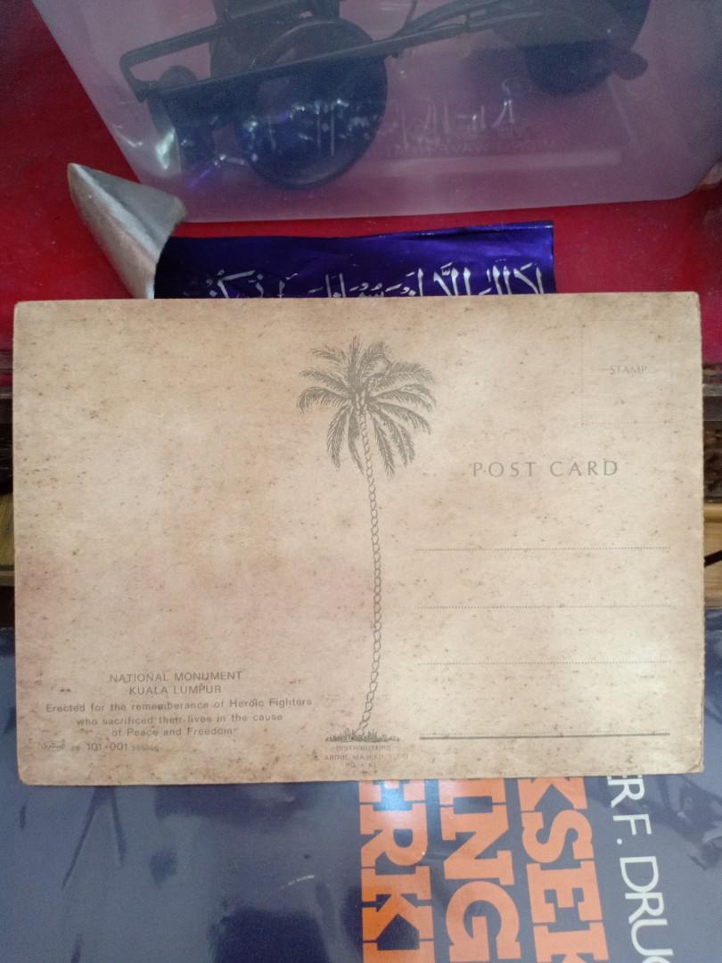 Poskad Tugu Negara, Hobbies & Toys, Collectibles & Memorabilia, Vintage ...