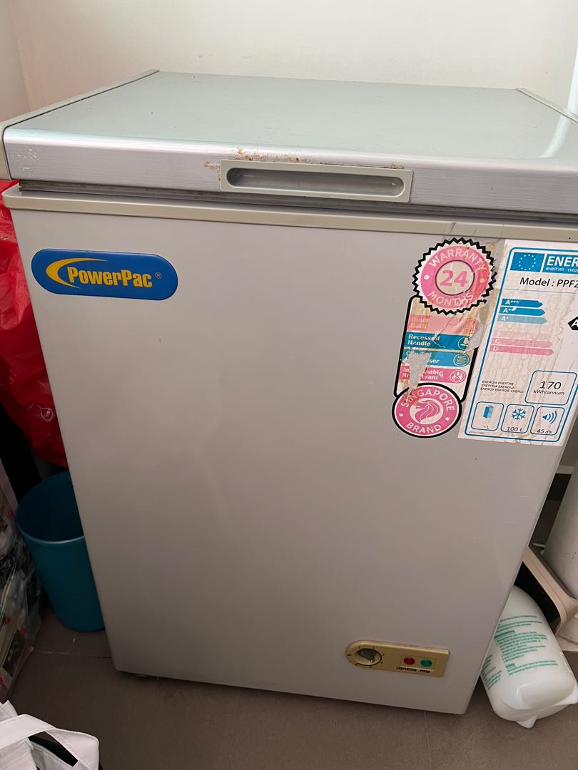 Powerpac Chest Freezer PPFZ100, Babies & Kids, Baby Nursery & Kids ...