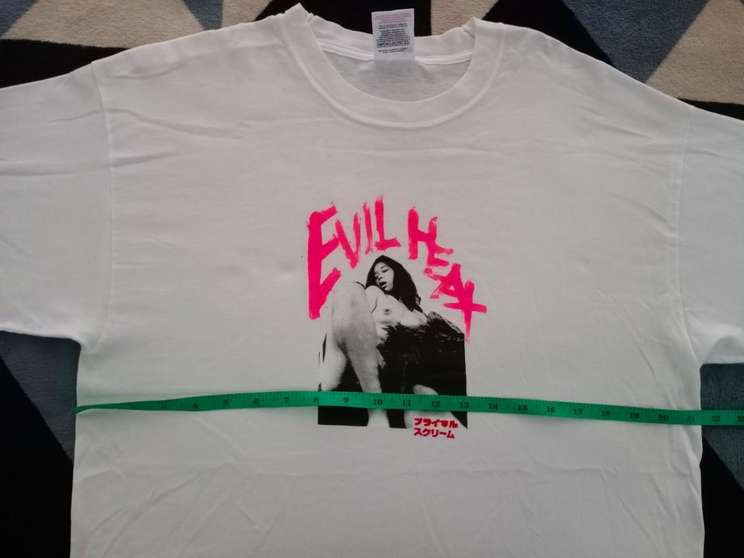 Vintage y2k Primal scream evil heat, Men's Fashion, Activewear on Carousell