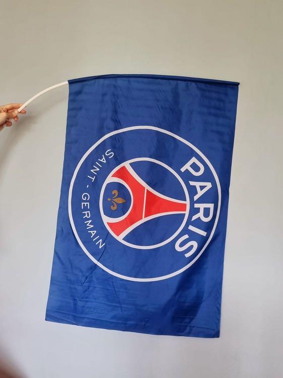 PSG Paris Saint Germain football club flags, Hobbies & Toys ...