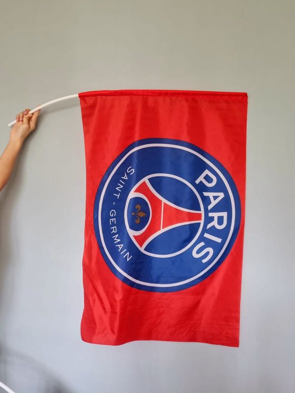 PSG Paris Saint Germain football club flags, Hobbies & Toys ...