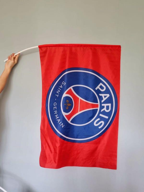 PSG Paris Saint Germain football club flags, Hobbies & Toys ...
