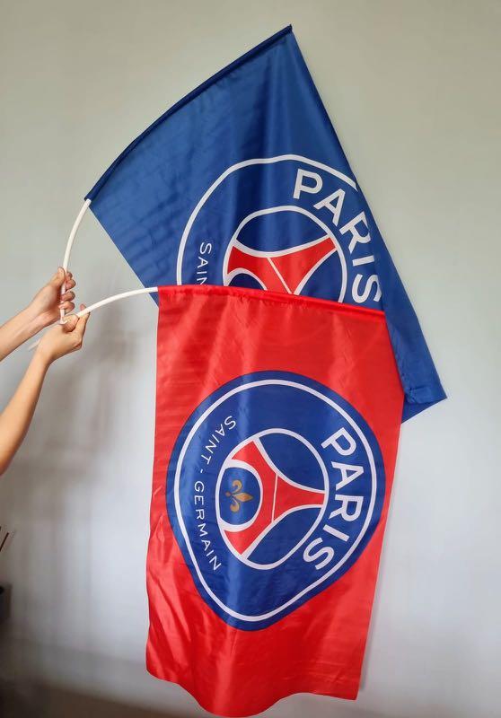 PSG Paris Saint Germain football club flags, Hobbies & Toys ...