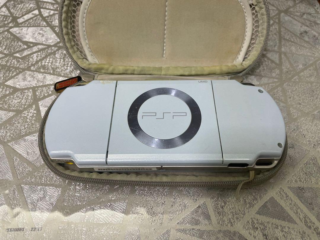 PSP Light Blue, Video Gaming, Video Game Consoles, PlayStation on Carousell