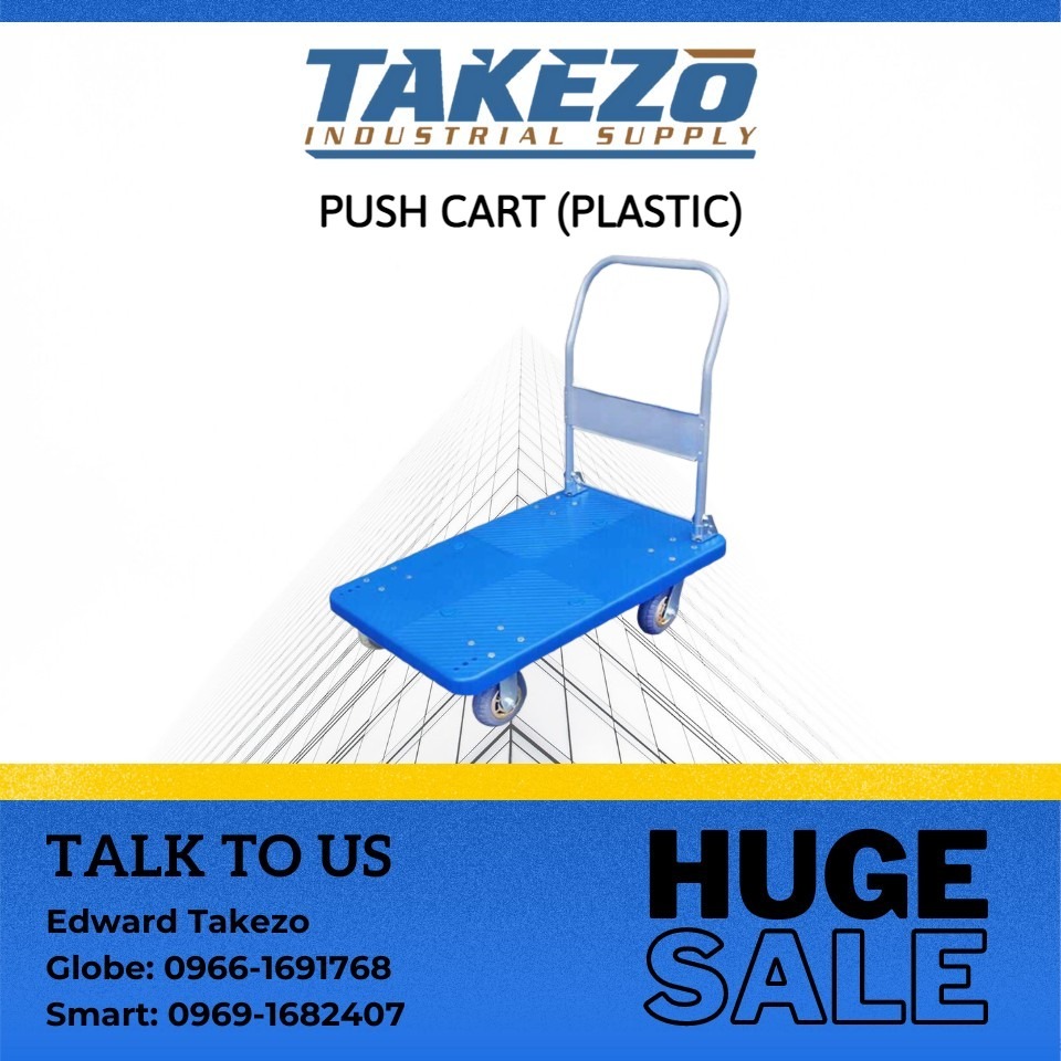 Push Cart (Plastic Platform), Commercial & Industrial, Industrial ...
