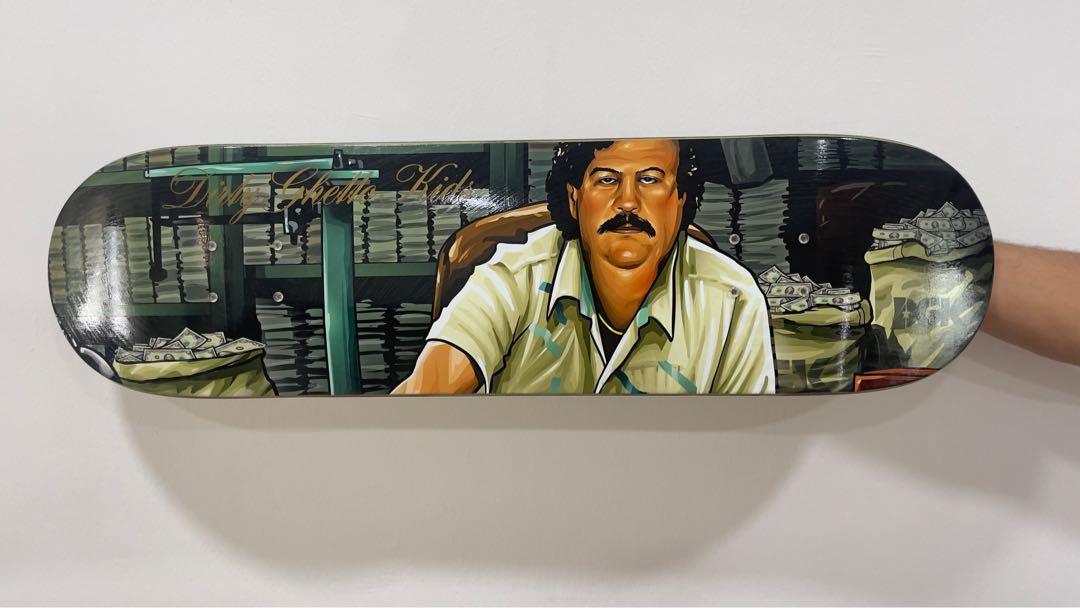 *RARE* DGK PABLO ESCOBAR DECK, Furniture & Home Living, Home Decor ...