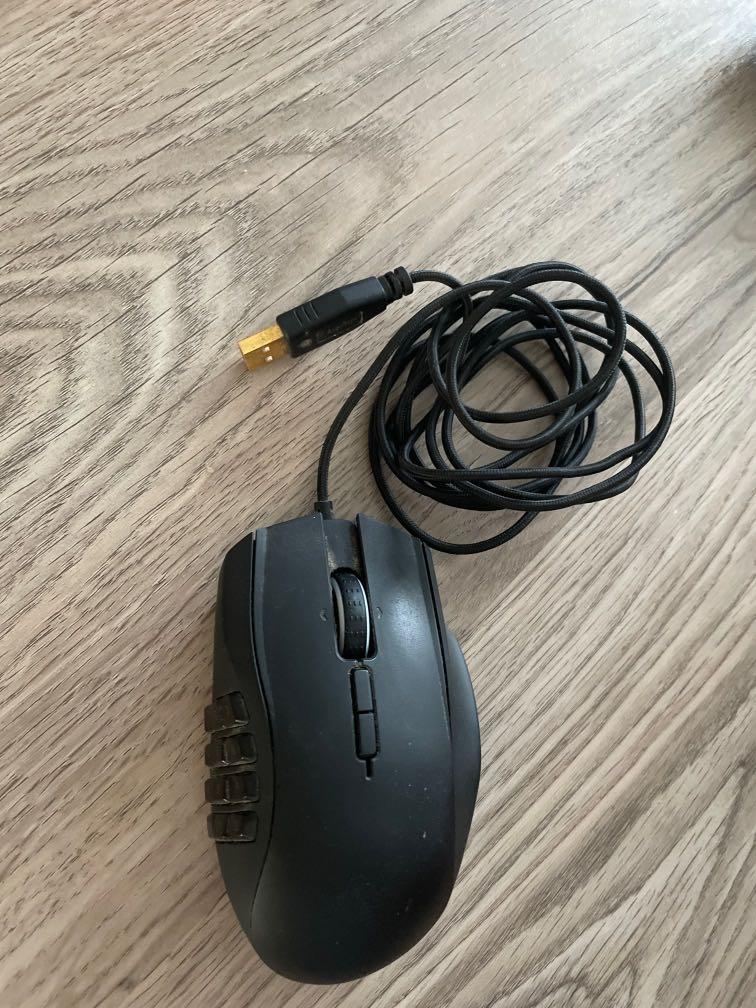 Razer Naga mouse model no. RZ01-0104, Computers & Tech, Parts ...