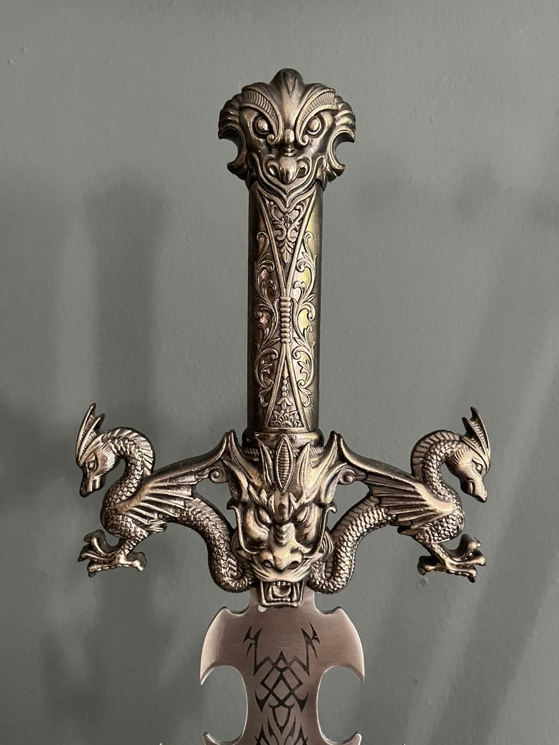 Replica life sized Dragon Fantasy Sword (not united cutlery kit rae ...