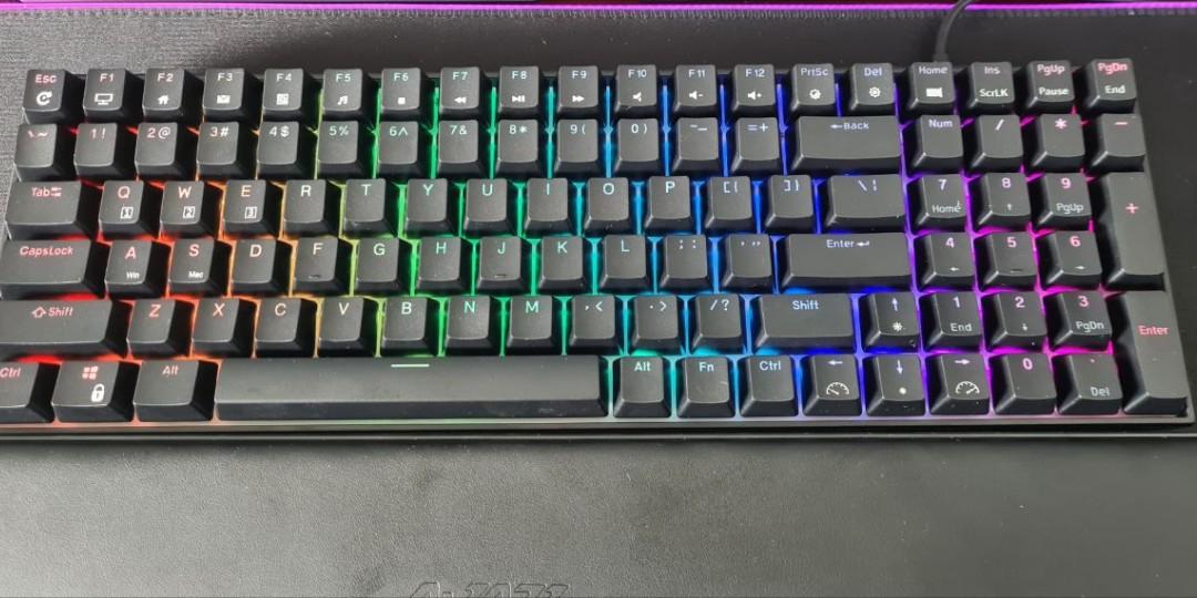 Rk100 Royal kludge brown switches, Computers & Tech, Parts ...