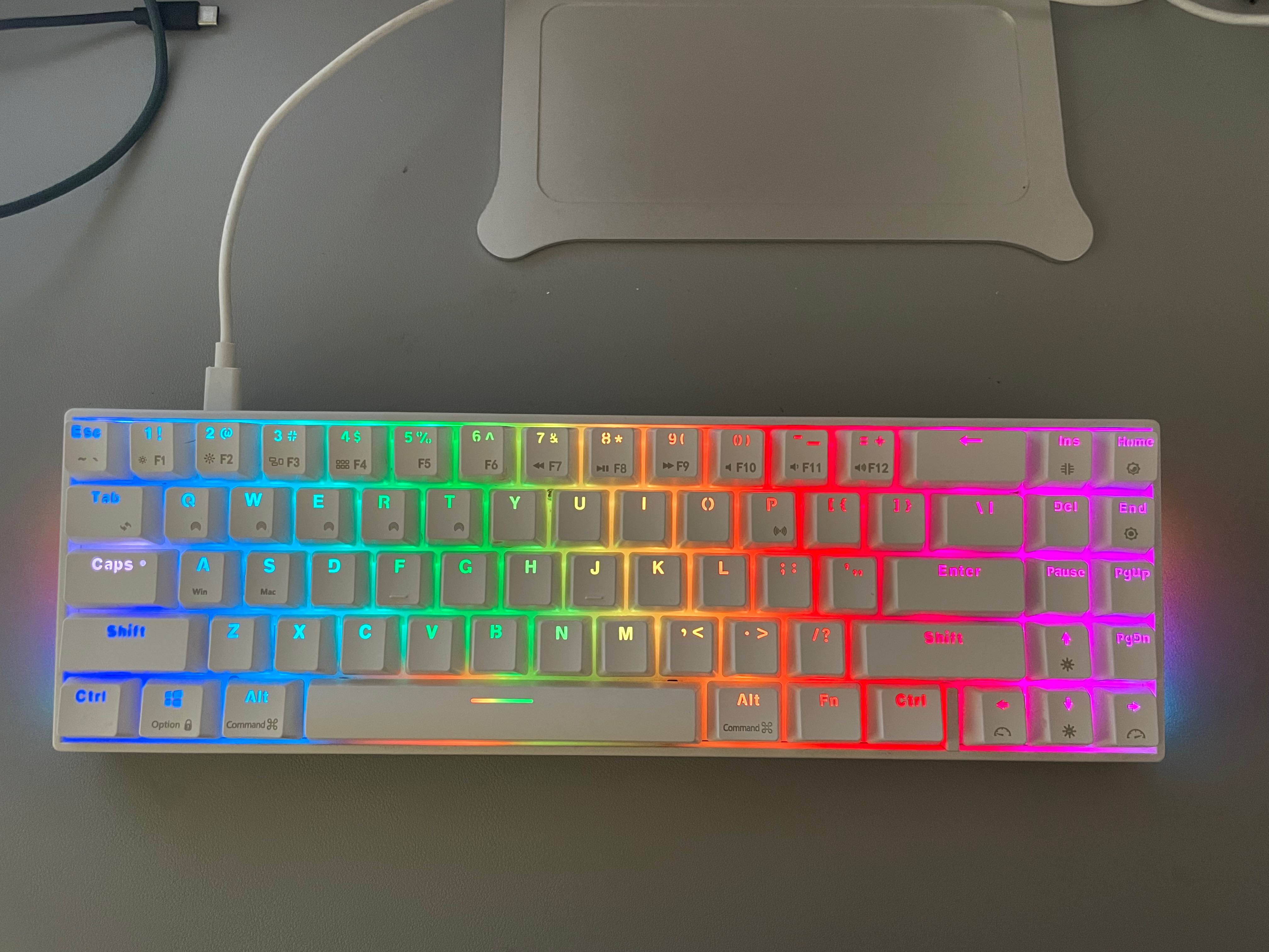 RK71 Wired/Bluetooth RGB Keyboard, Computers & Tech, Parts ...