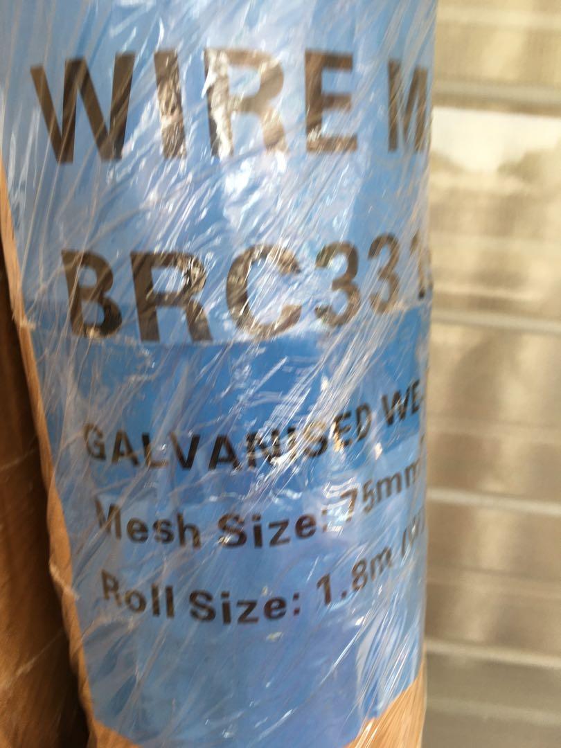 Roof wire net for insulation, Furniture & Home Living, Home Improvement ...