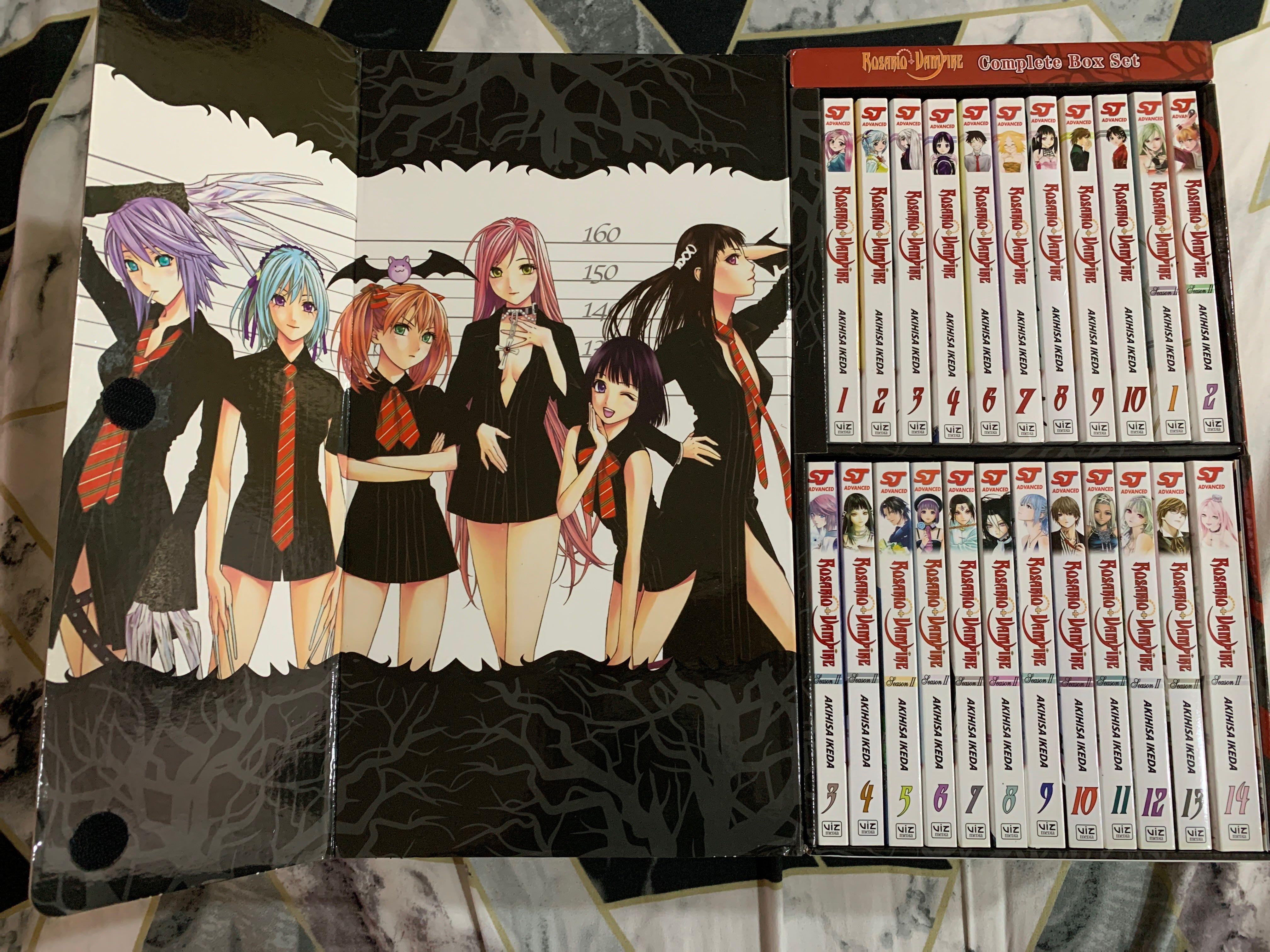 Rosario Vampire Dvd Box Set | Rosario Vampire Édition Gold – ZCGK