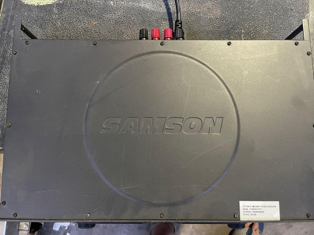 SAMSON SERVO 600 amplifier, Audio, Soundbars, Speakers & Amplifiers on ...