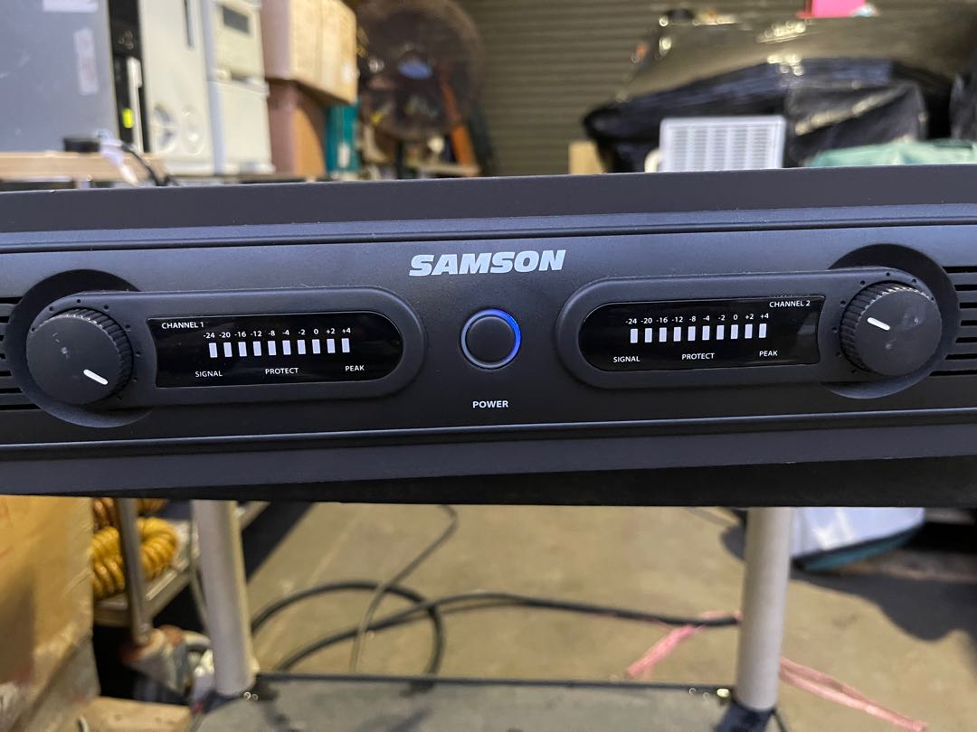SAMSON SERVO 600 amplifier, Audio, Soundbars, Speakers & Amplifiers on ...