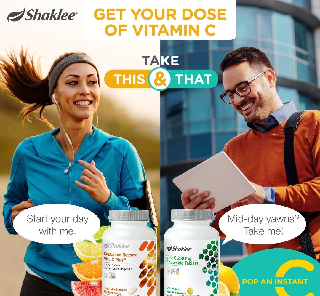 Shaklee Vitamin C Chewable 250 Mg 90 Tablets Health And Nutrition