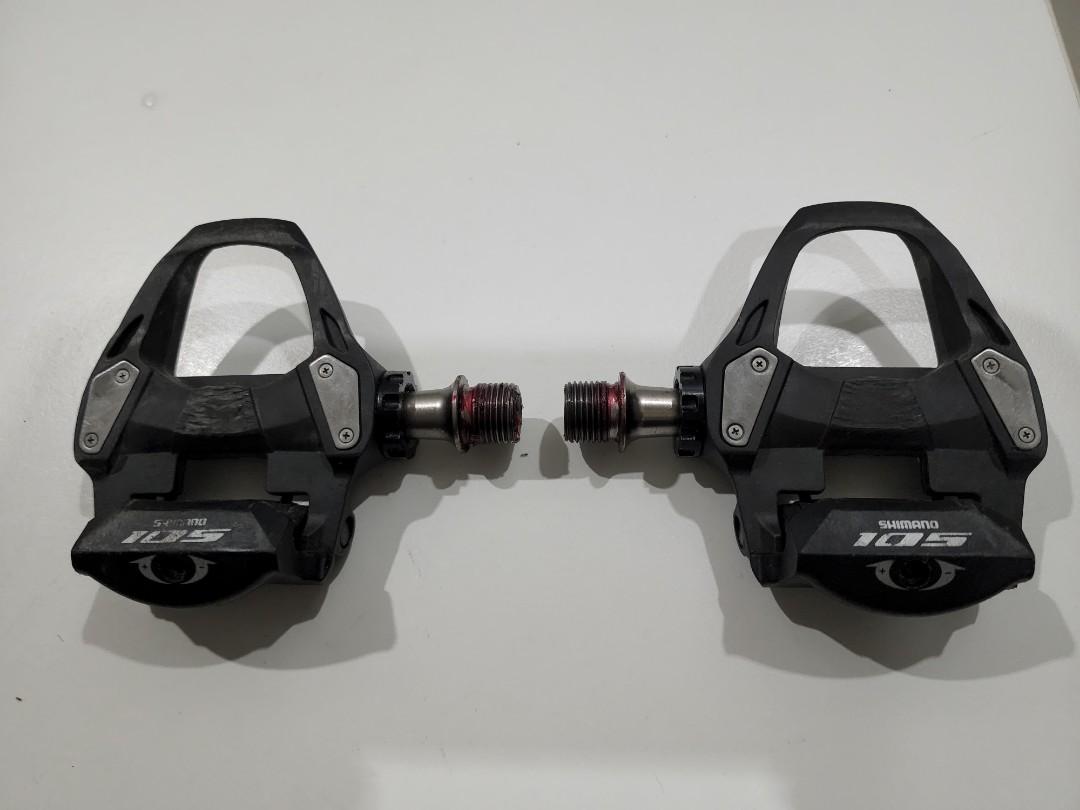 Shimano 105 clipless pedals (cleats not included), Sports Equipment ...
