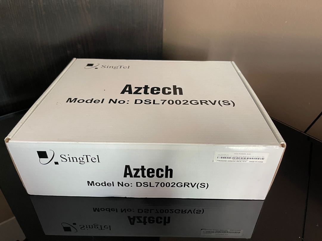 Singtel Aztech -DSL7002GRV (S), Computers & Tech, Parts & Accessories ...