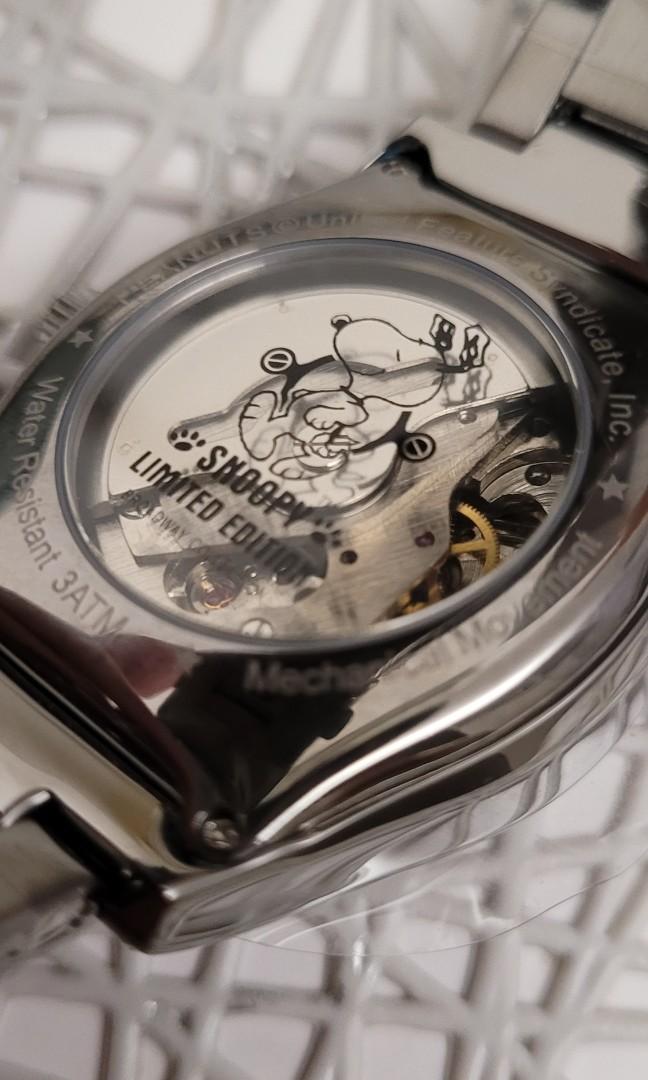 Snoopy Limited Edition Automatic watch, 名牌, 手錶 - Carousell