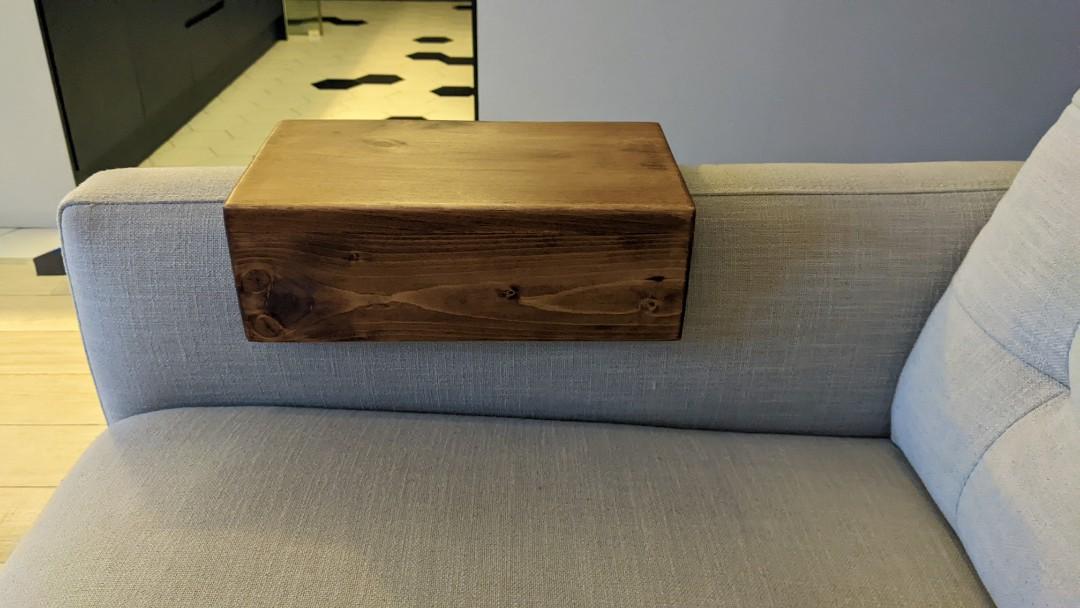 Sofa arm rest table, Furniture & Home Living, Furniture, Other Home ...