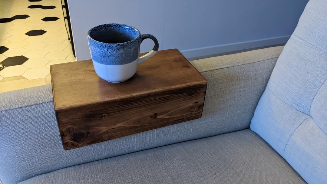 Sofa arm rest table, Furniture & Home Living, Furniture, Other Home ...