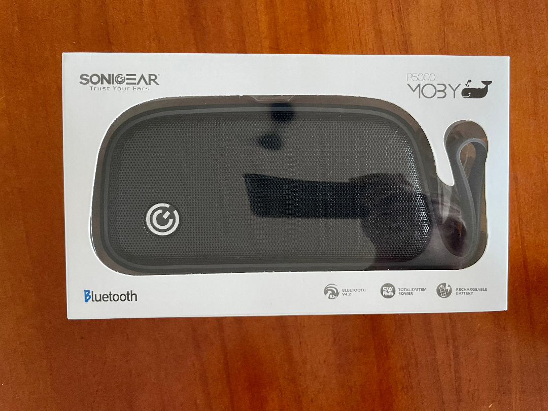 SonicGear P5000 Moby Rechargeable Bluetooth Portable Speaker with Whale ...