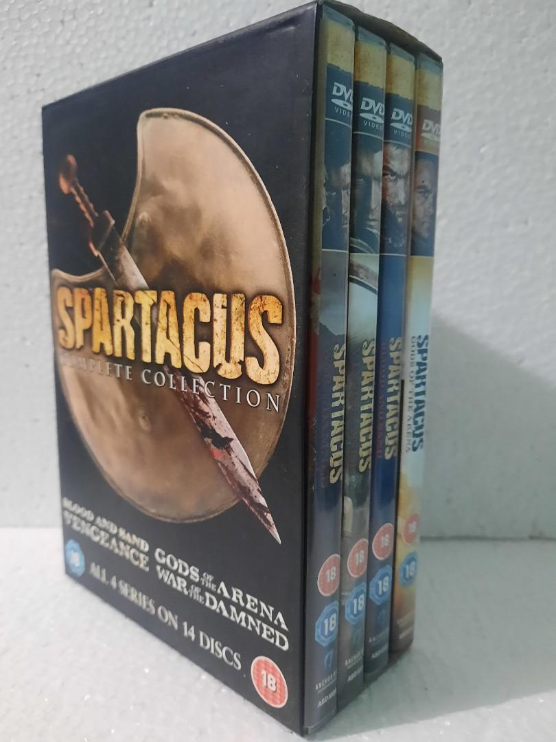 SPARTACUS COMPLETE COLLECTION DVD BOXSET, Hobbies & Toys, Music & Media ...