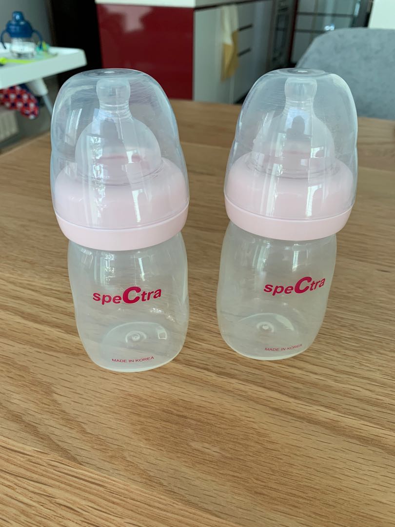 Spectra Baby Bottles (x2), Babies & Kids, Nursing & Feeding ...