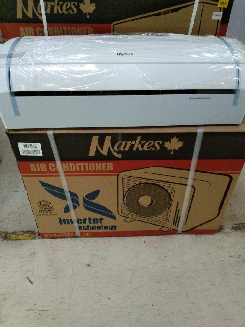 SPLIT TYPE WALL AIRCON 1HP INVERTER MARKES, TV & Home Appliances, Air ...