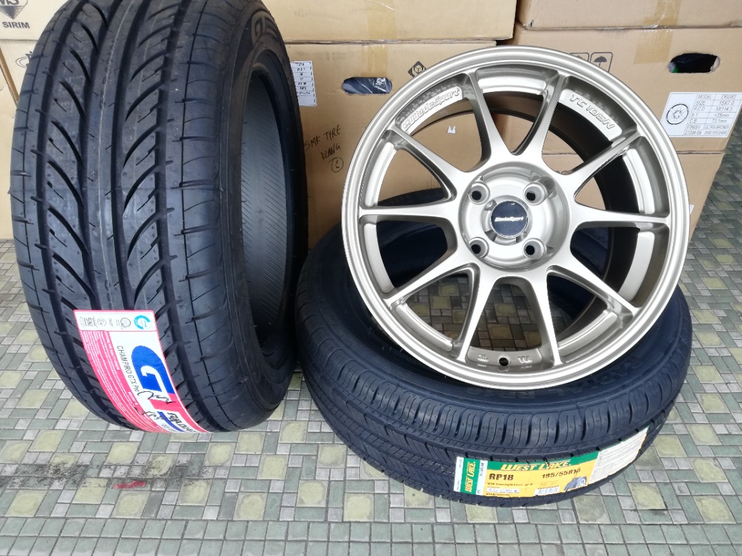 sport rim baru TC105N 15 inch package tayar baru 15, Auto Accessories ...