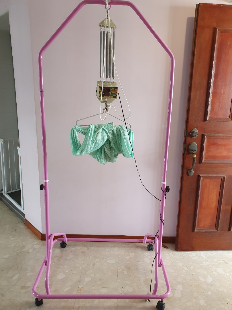 Spring swing cradle for baby, Babies & Kids, Baby Nursery & Kids ...