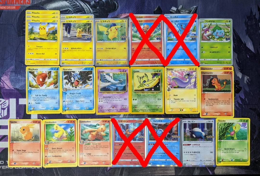 Starters legendary random pikachu charizard snorlax lugia gyarados ...