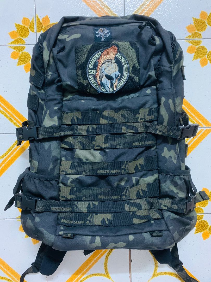 Strato Gears Saber Multicam Black, Men's Fashion, Bags, Backpacks on ...