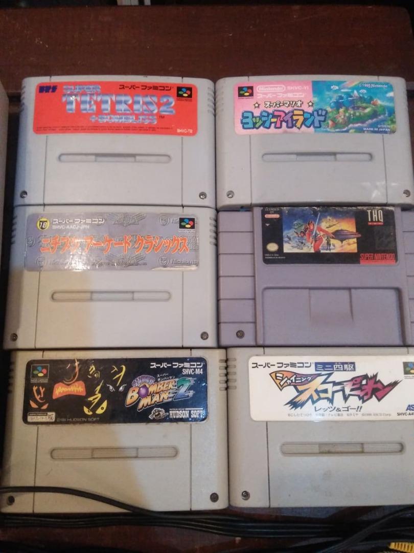 super NES complete set, Video Gaming, Video Game Consoles, Nintendo on ...