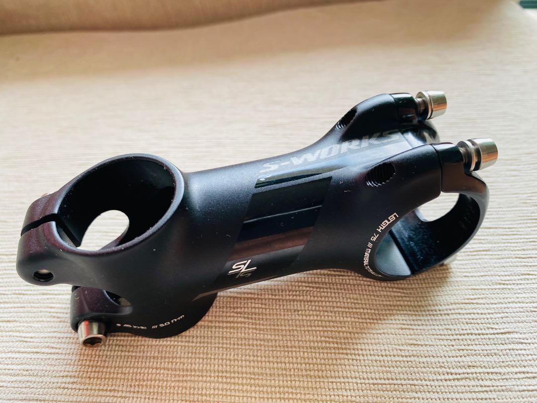 S-works SL stem 75mm, Sports Equipment, Bicycles & Parts, Bicycles on ...