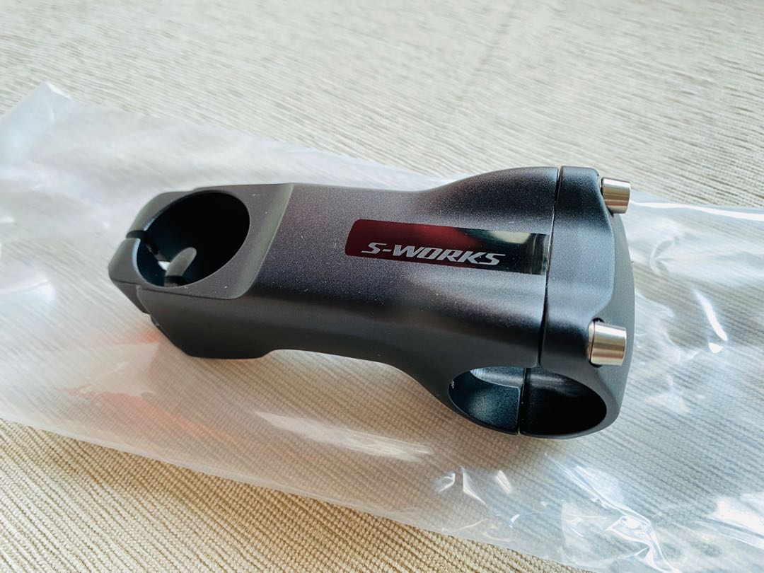 S-Works Tarmac SL7 stem 80mm x 6 deg, Sports Equipment, Bicycles ...