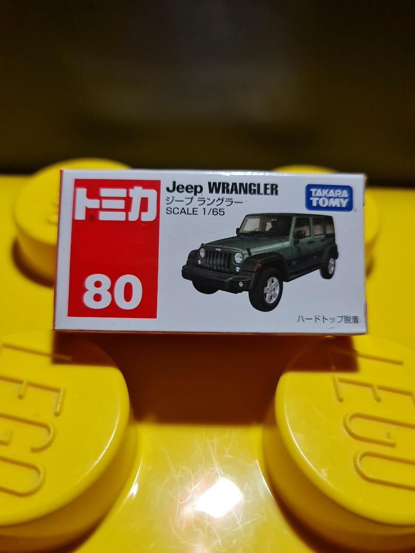 Takara Tomy Tomica Jeep Wrangler No.80, Car Accessories, Accessories on Carousell