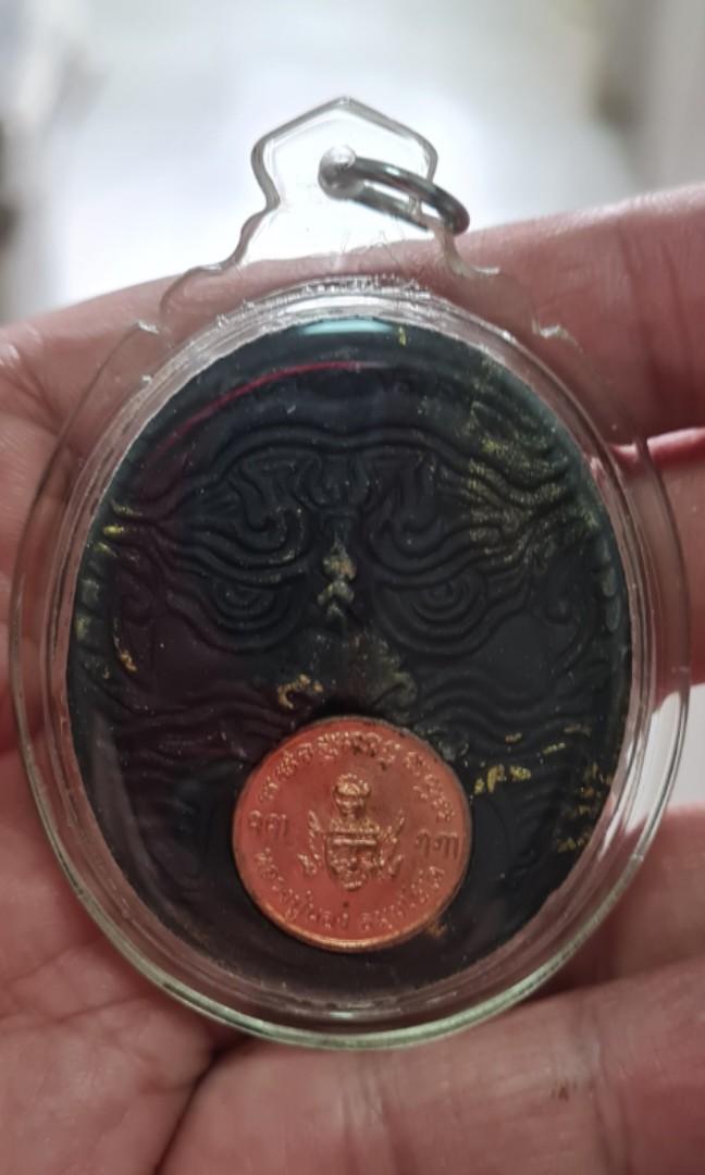Thai amulet phra 9 face lersi song kurt jumbo size 2558 wat goh bot ...
