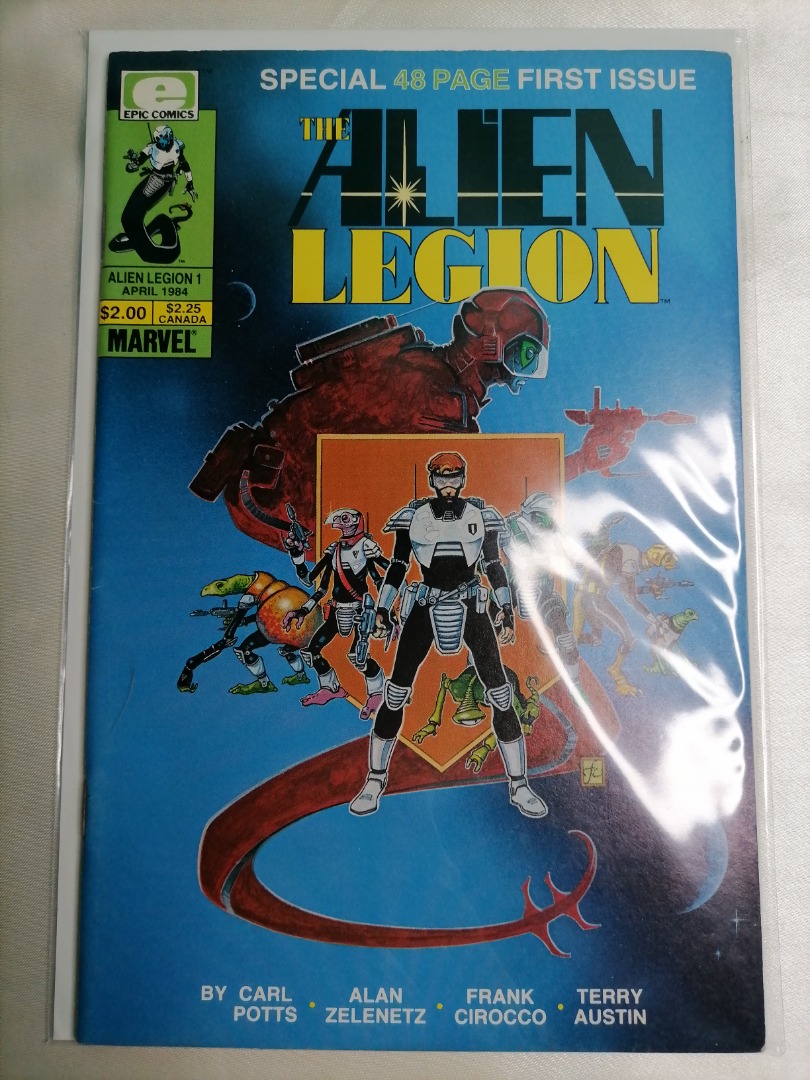 The Alien Legion "Special 48 Page First Issue" No 1 Apr 1984 (Volume 1 ...