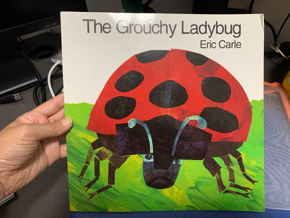 正版The Grouchy Ladybug by Eric Carle, 興趣及遊戲, 書本 & 文具, 小朋友書 - Carousell