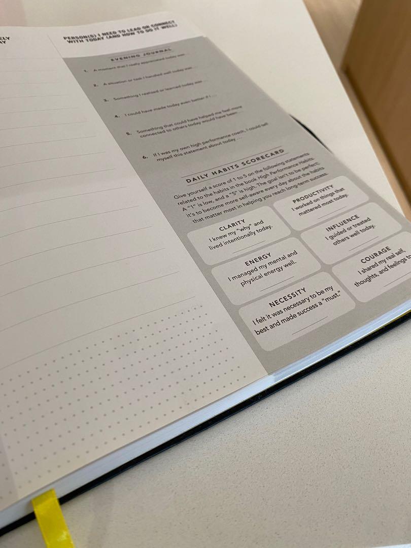 The high performance planner, Hobbies & Toys, Books & Magazines ...